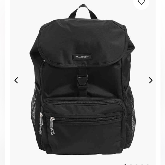 Vera Bradley | Accessories | Vera Bradley Black Travel Backpack | Poshmark